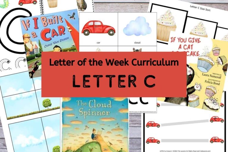 Letter of the Week Preschool Curriculum: Letter C - Printables and ...