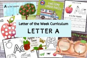Letter of the Week Preschool Curriculum: Letter A - Printables and ...