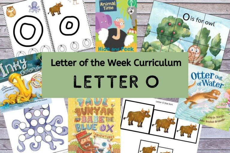 Letter of the Week Preschool Curriculum: Letter O - Printables and ...