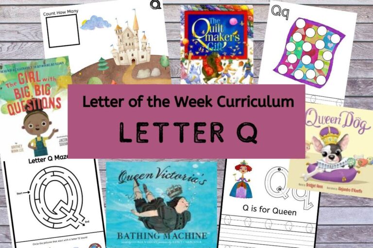 Letter of the Week Preschool Curriculum: Letter Q - Printables and ...