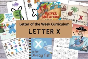 Letter of the Week Preschool Curriculum: Letter X - Printables and ...