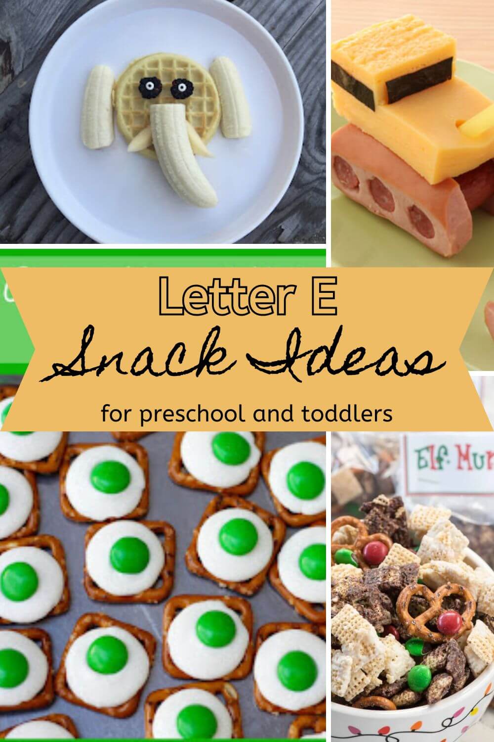 Letter of the Week Preschool Curriculum: Letter E - Printables and ...