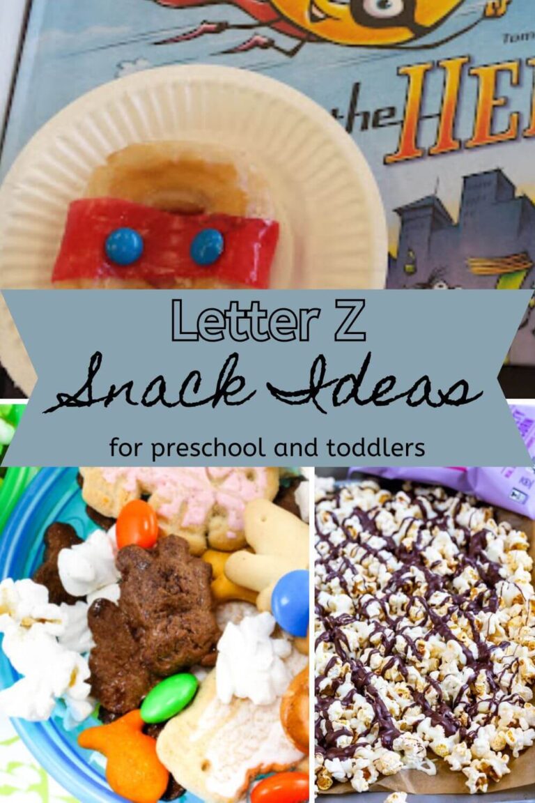 Letter of the Week Preschool Curriculum: Letter Z - Printables and ...