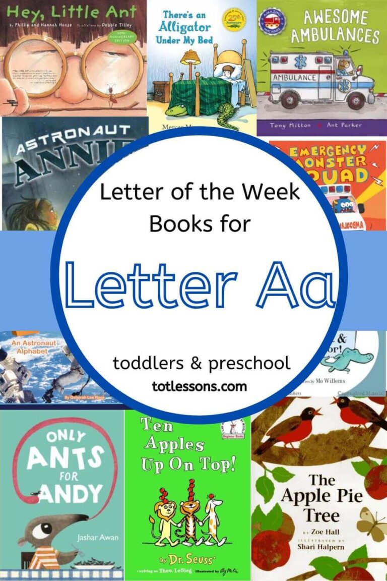 Letter of the Week Preschool Curriculum: Letter A - Printables and ...
