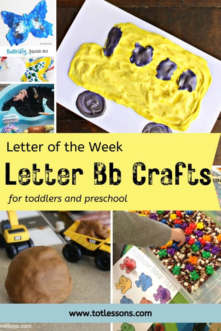 Letter of the Week Preschool Curriculum: Letter B - Printables and ...
