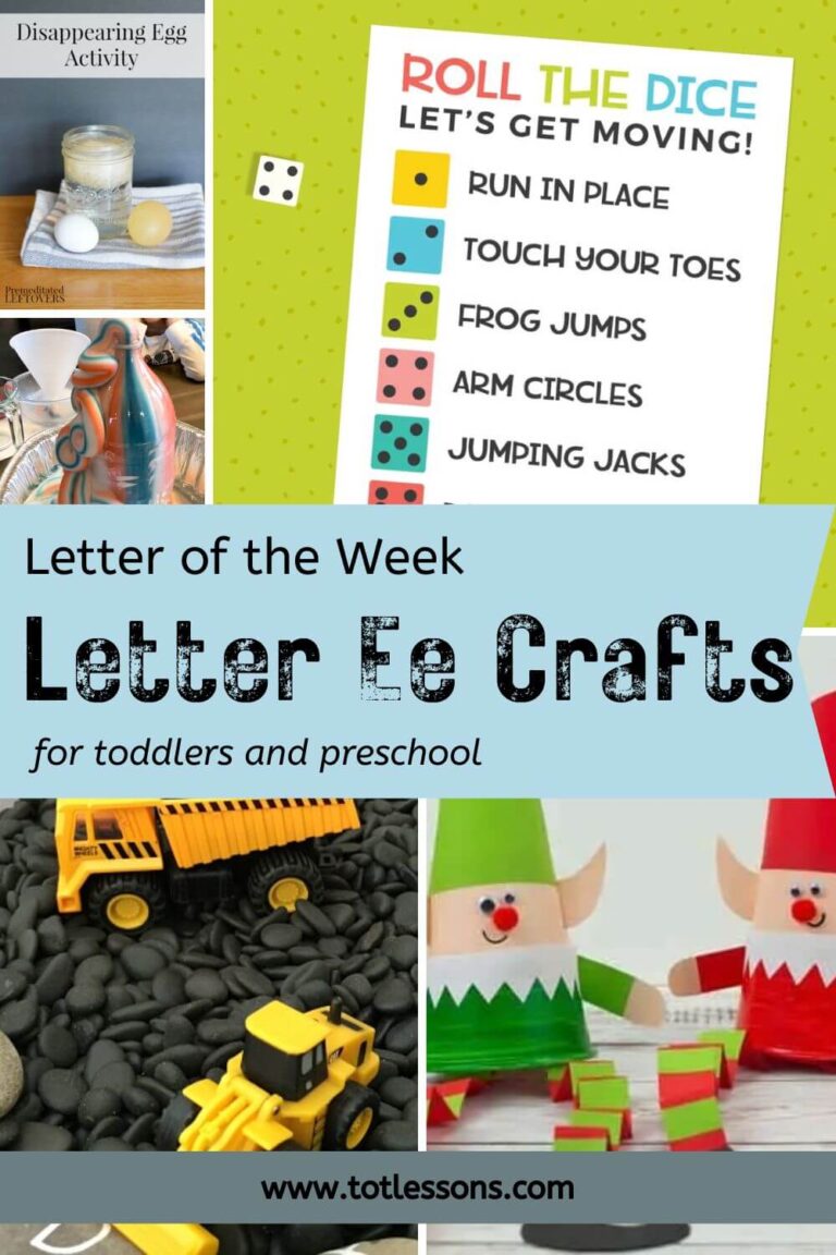 Letter of the Week Preschool Curriculum: Letter E - Printables and ...