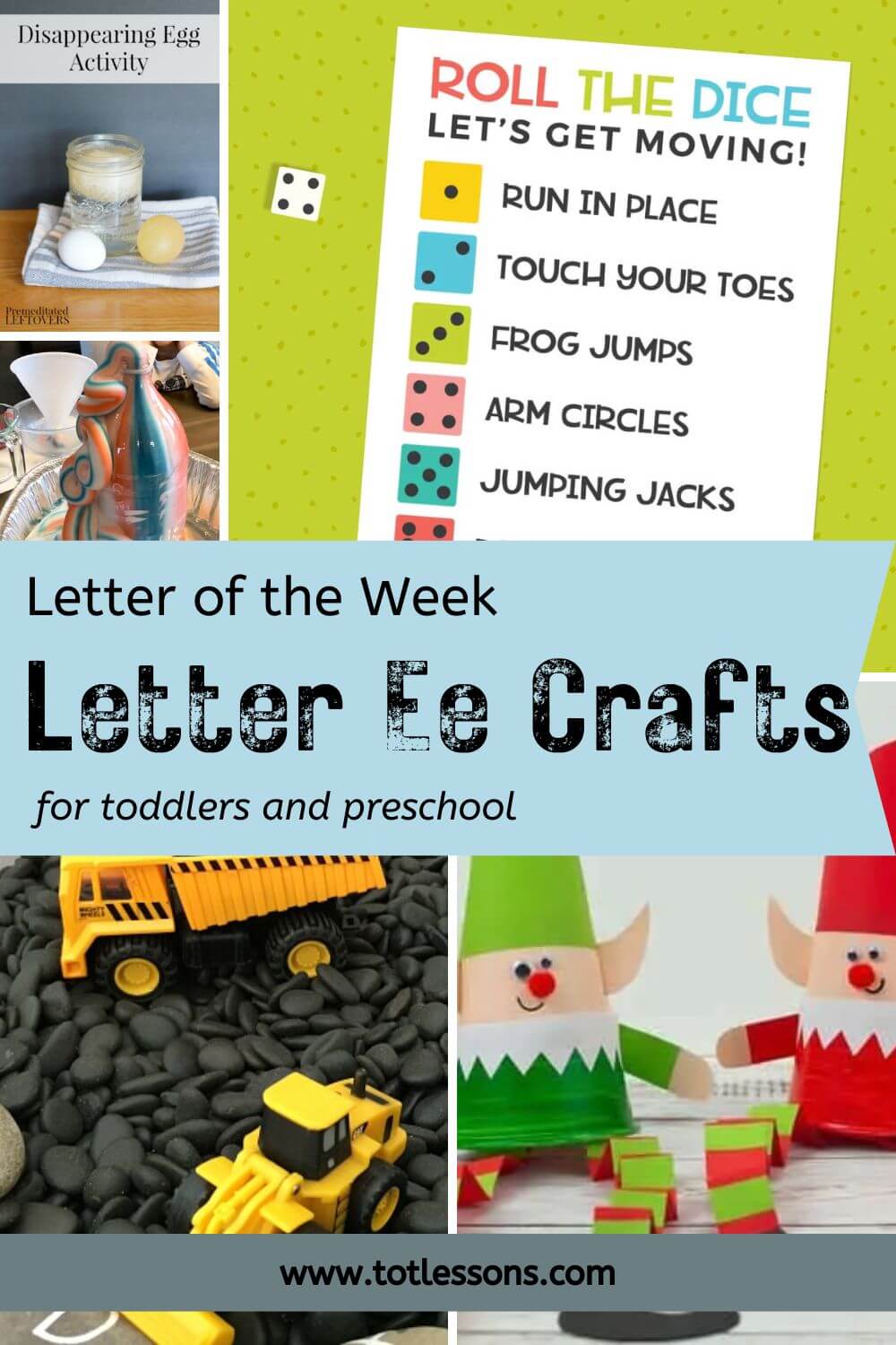 Letter of the Week Preschool Curriculum: Letter E - Printables and ...