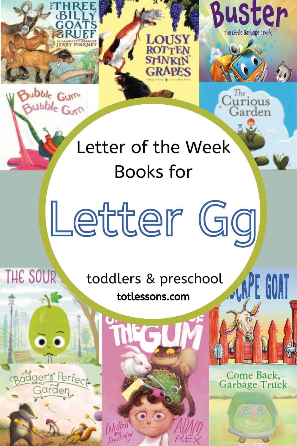 Letter of the Week Preschool Curriculum: Letter G - Printables and ...