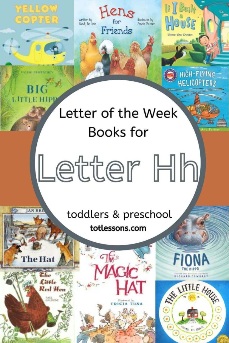 Letter of the Week Preschool Curriculum: Letter H - Printables and ...