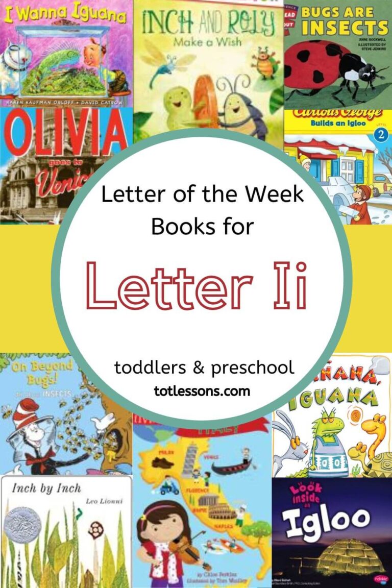 Letter of the Week Preschool Curriculum: Letter I - Printables and ...