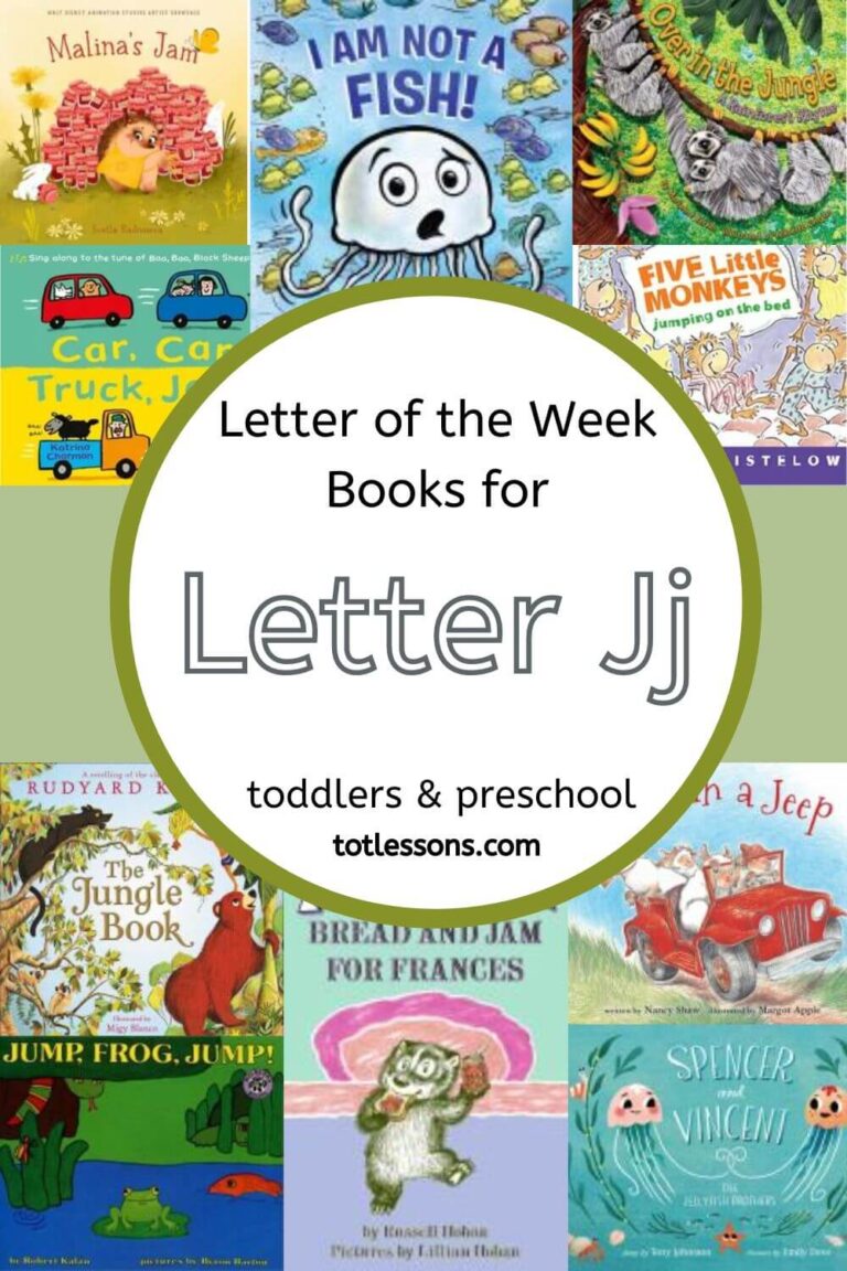 Letter of the Week Preschool Curriculum: Letter J - Printables and Resources - totlessons.com