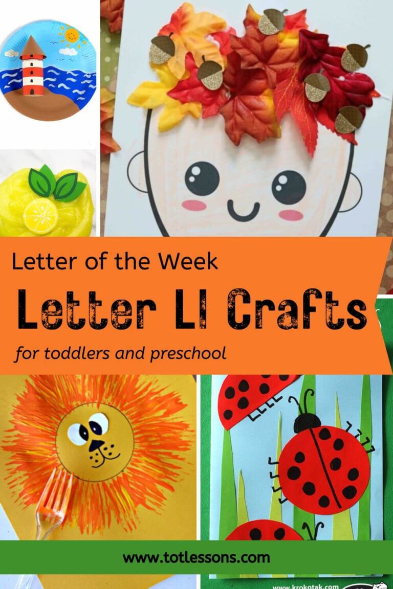 Letter of the Week Preschool Curriculum: Letter L - Printables and ...