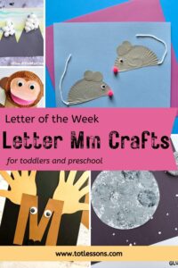 Letter of the Week Preschool Curriculum: Letter M - Printables and ...