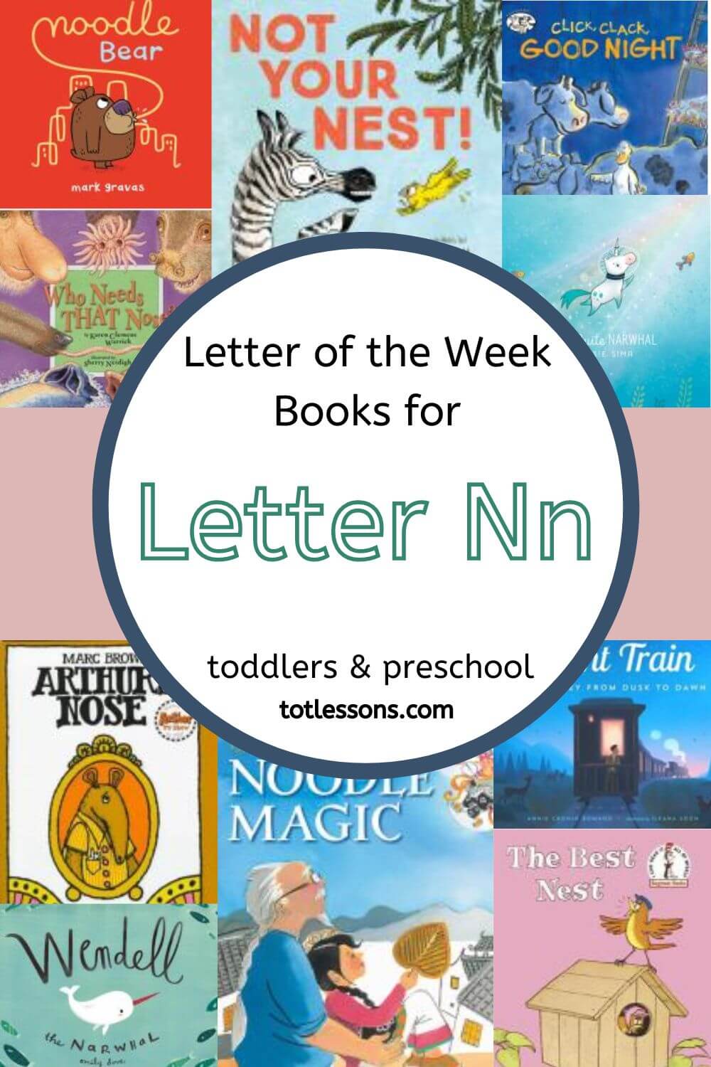 Letter of the Week Preschool Curriculum: Letter N - Printables and ...