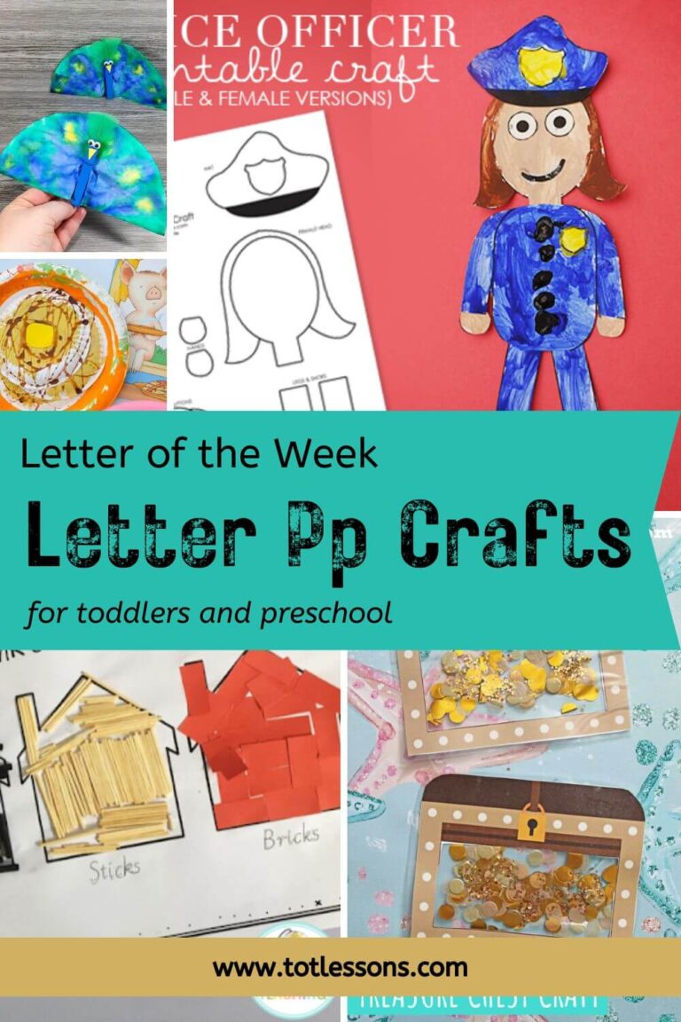 Letter of the Week Preschool Curriculum: Letter P - Printables and ...