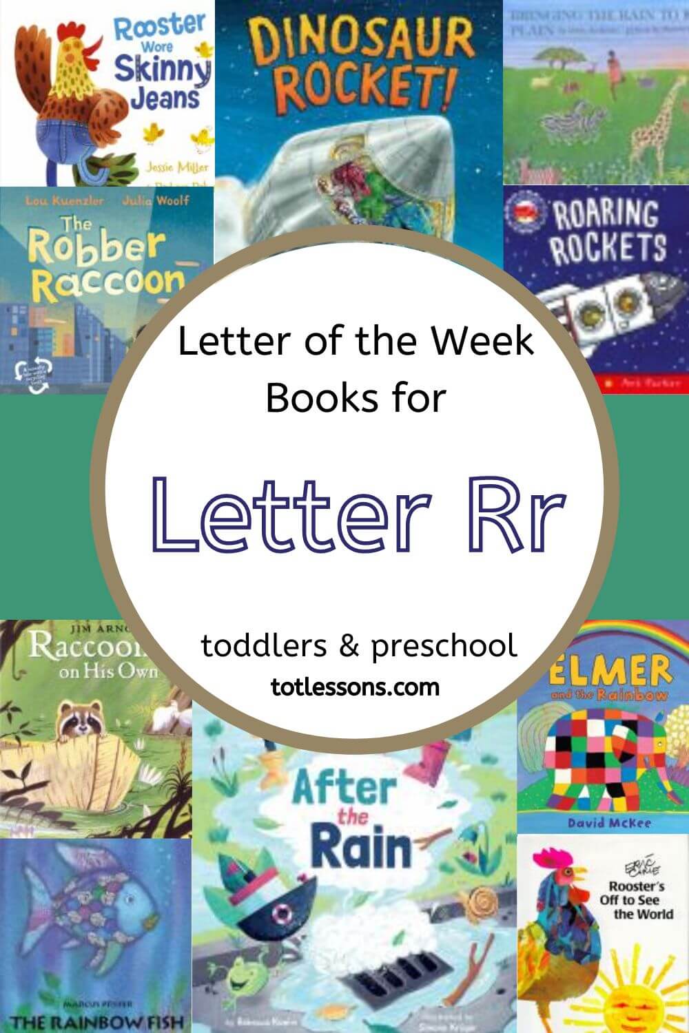 Letter of the Week Preschool Curriculum: Letter R - Printables and ...