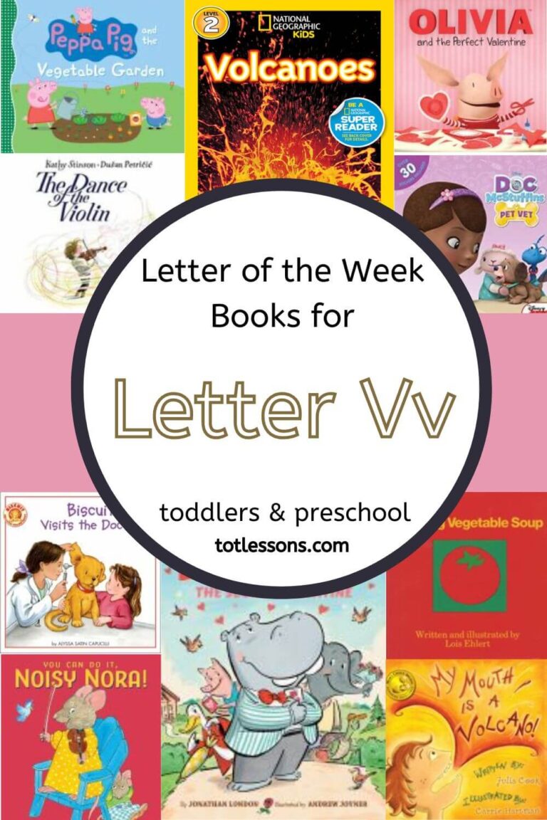 Letter of the Week Preschool Curriculum: Letter V - Printables and ...