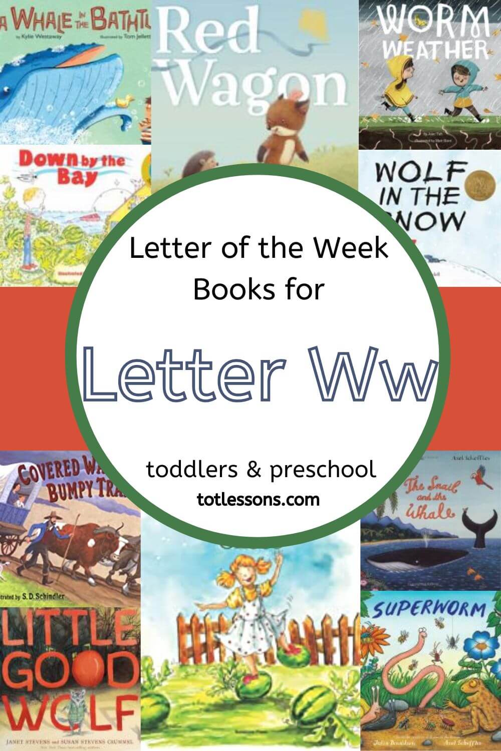 Letter of the Week Preschool Curriculum: Letter W - Printables and ...