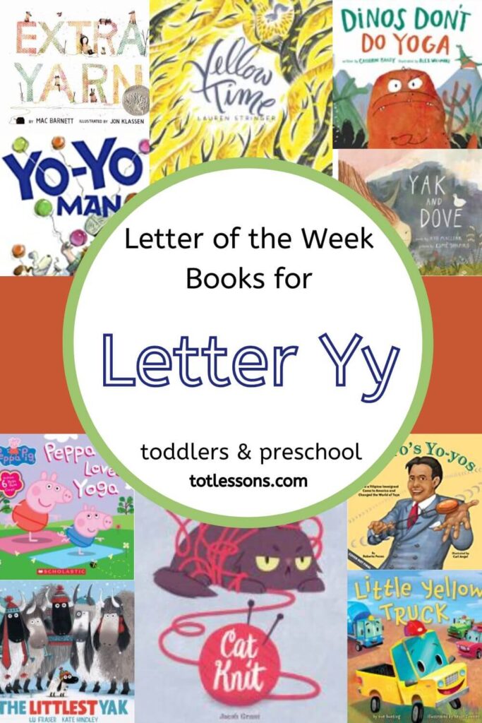 Letter of the Week Preschool Curriculum: Letter Y - Printables and Resources - totlessons.com